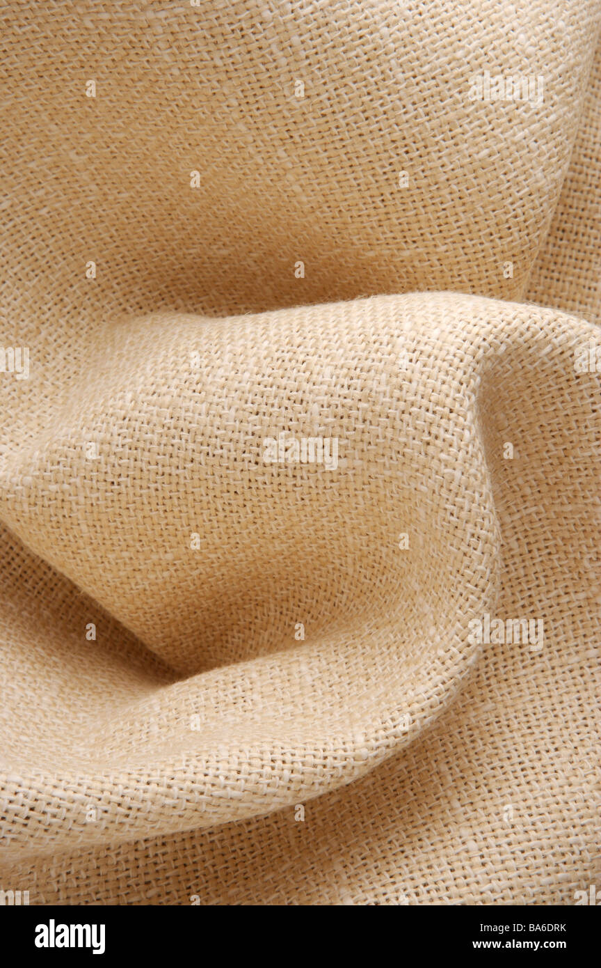 Crumpled linen close up Stock Photo - Alamy