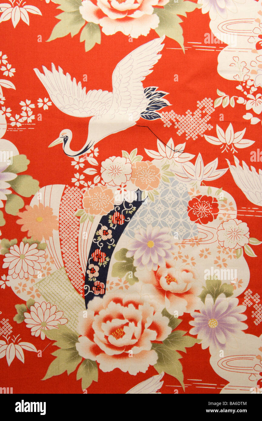 Red printed cotton hi-res stock photography and images - Alamy
