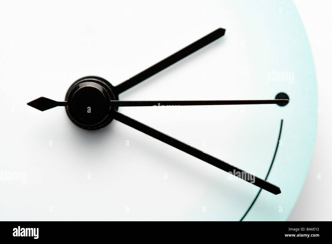 Clock face close up Stock Photo - Alamy