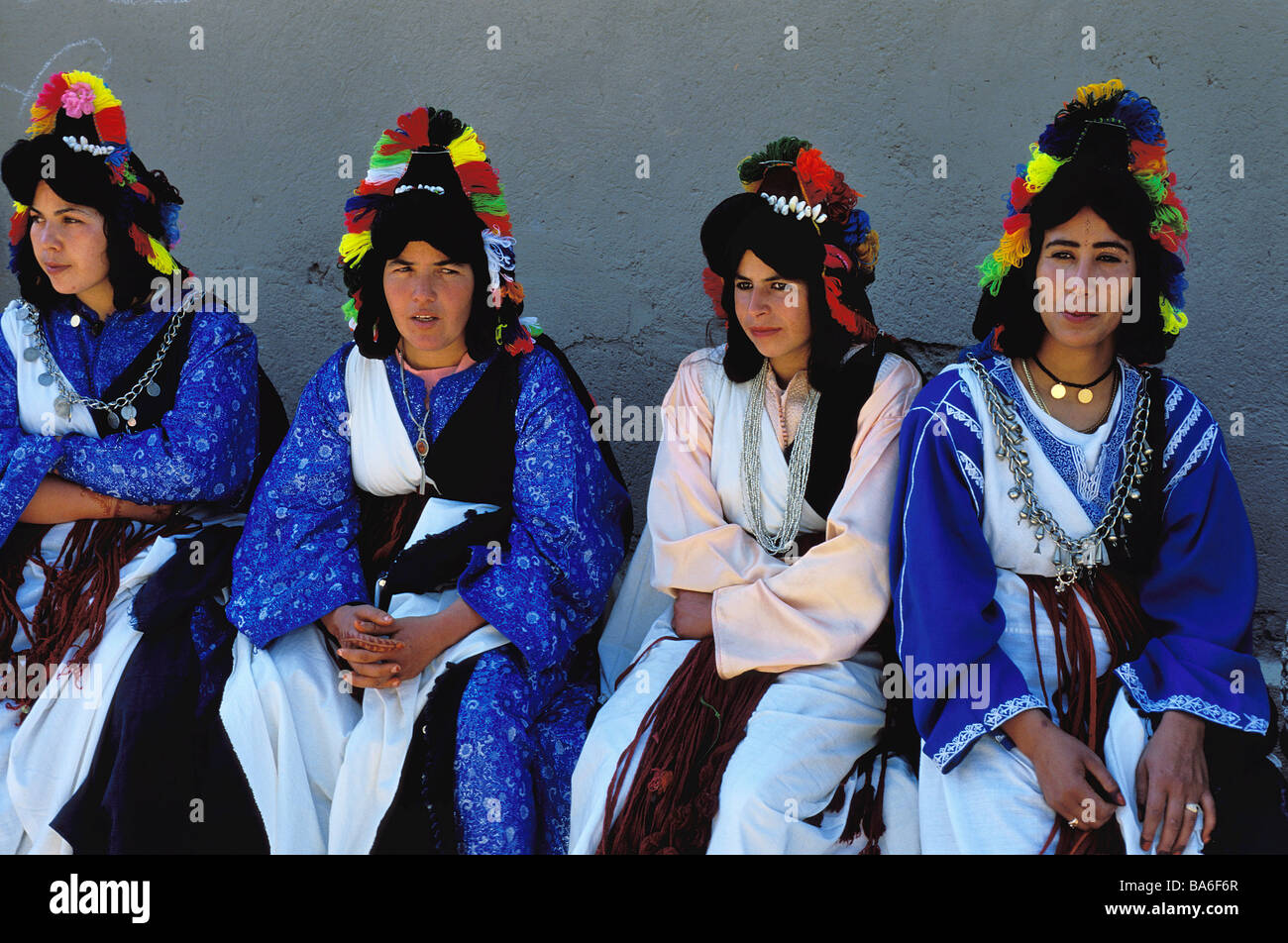 Morocco, High Atlas, Dades Valley, El Kelaâ M'Gouna, festival of Roses ...