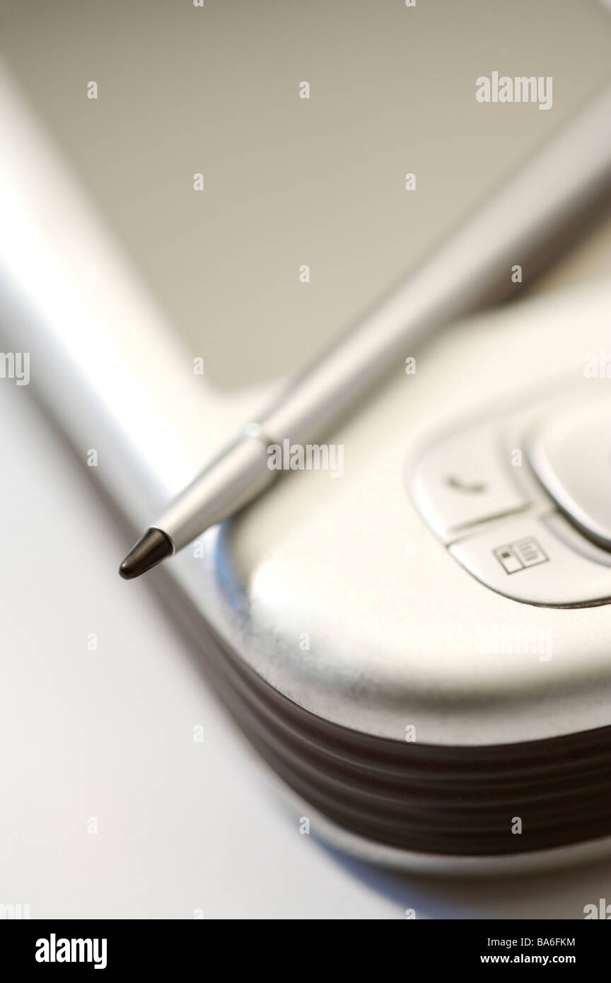 PDA and Pen Stock Photo - Alamy