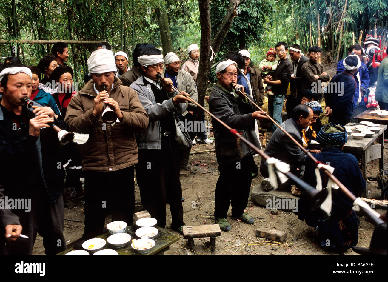 China, Guizhou province, Rongxin Zu, Cowrie Shell Miao ethnic group ...