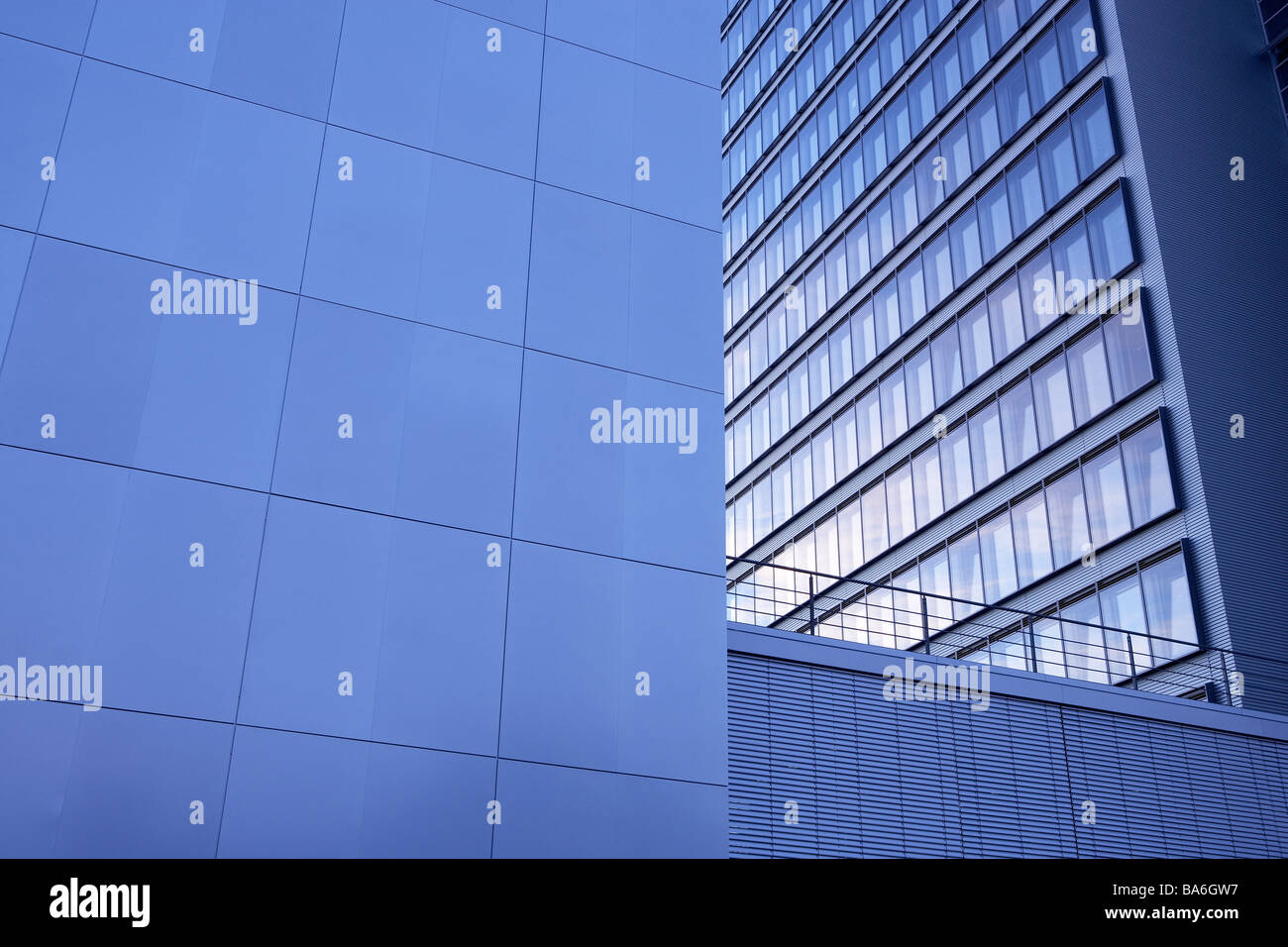 Architecture high-rise facade detail series buildings construction high ...