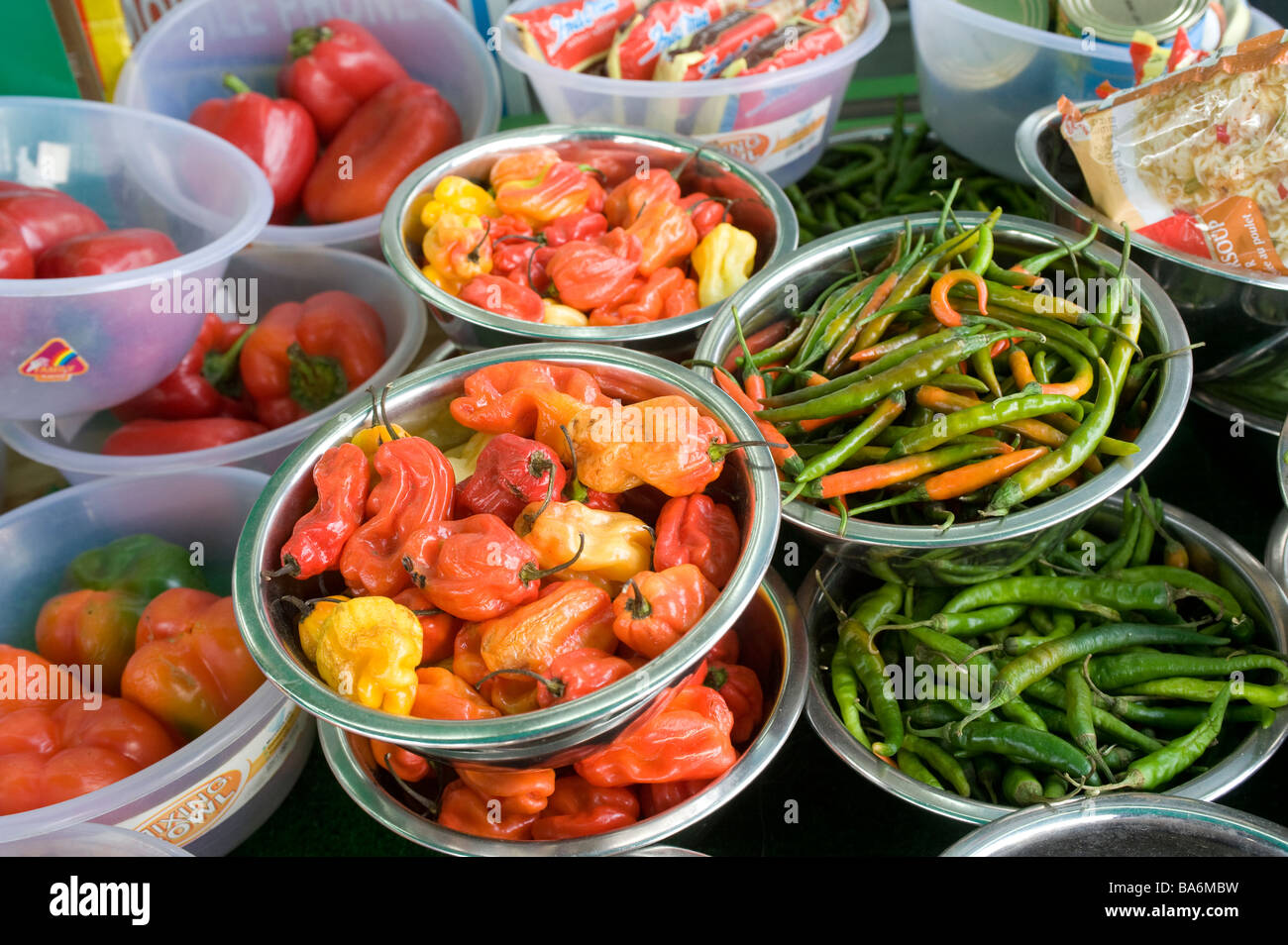 Variety of chillies hi-res stock photography and images - Alamy