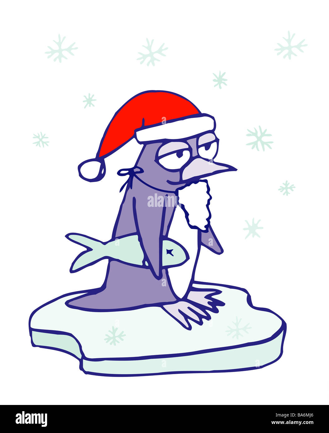 Christmas fish fish in Cut Out Stock Images & Pictures - Alamy