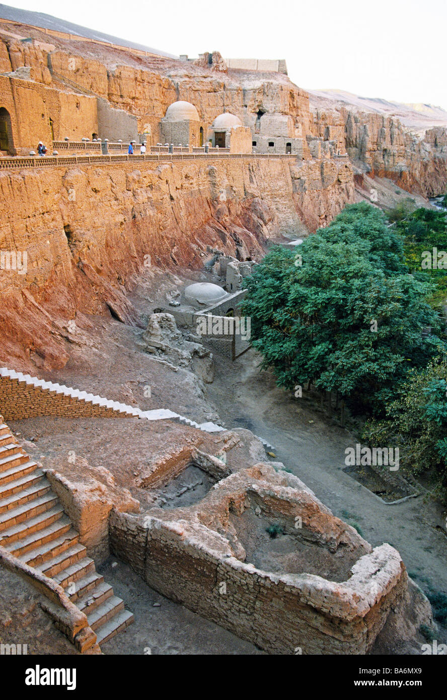Bezeklik Thousand Buddha Caves near Turpan in Xinjiang along the Silk ...