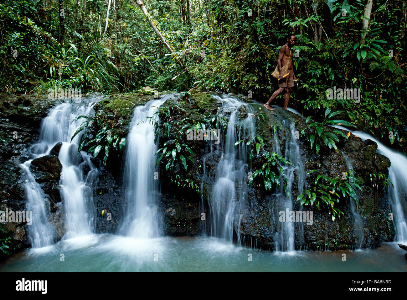 Papua New Guinea, Southern Highlands Province, Bosavi region, near ...
