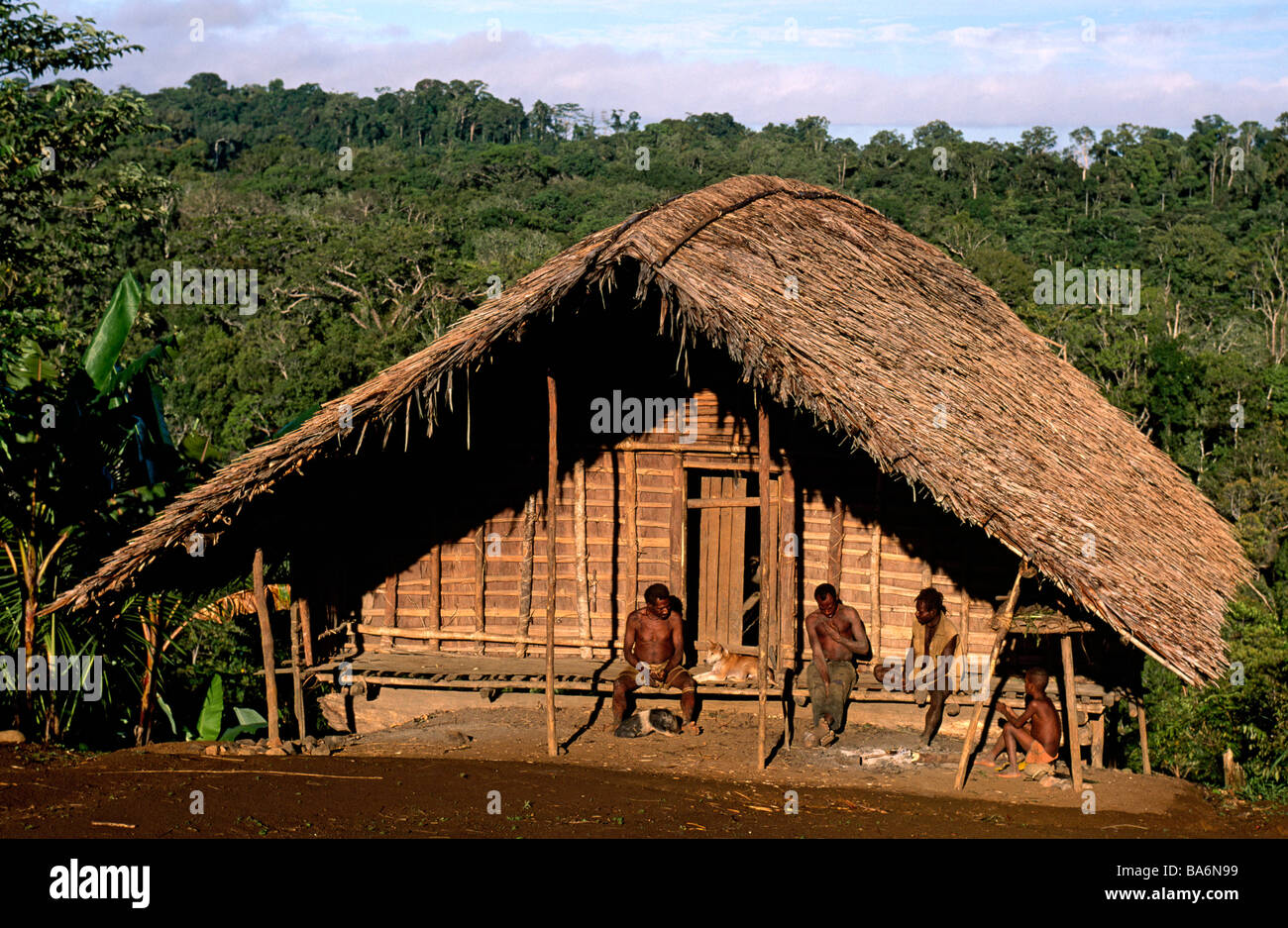 Papua New Guinea, Southern Highlands Province, Bosavi region, Sibalama ...