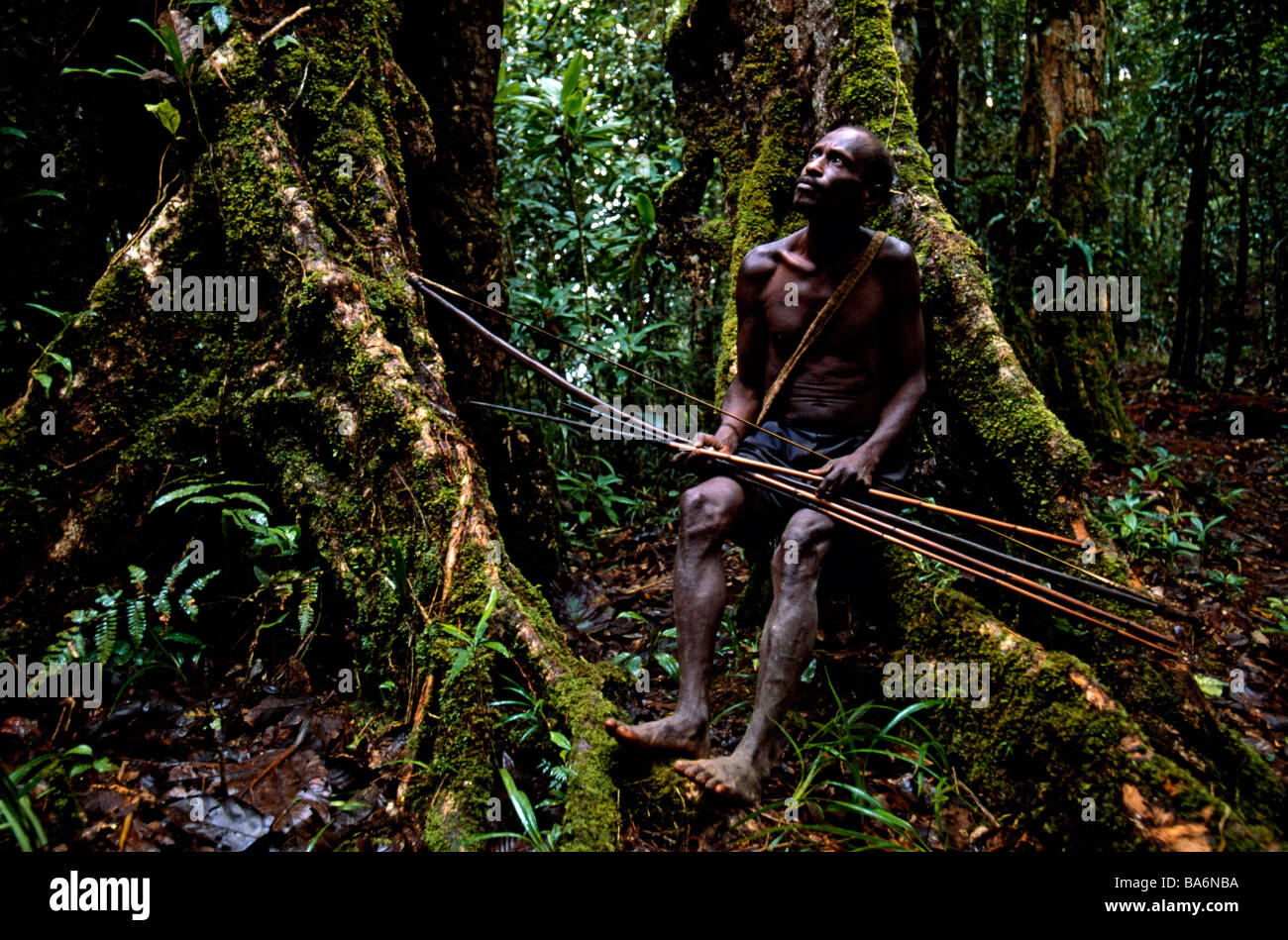 Papua New Guinea, Southern Highlands Province, Bosavi region, near ...