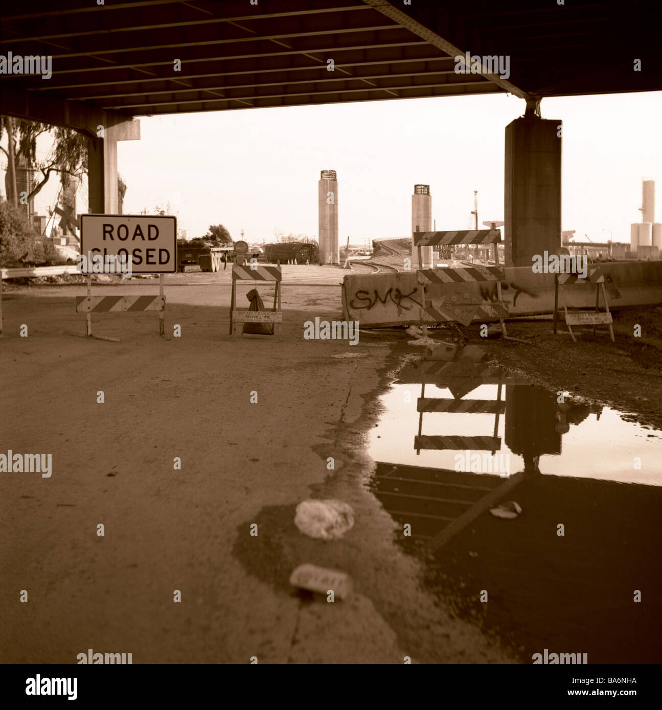 Oakland california road construction hi-res stock photography and ...
