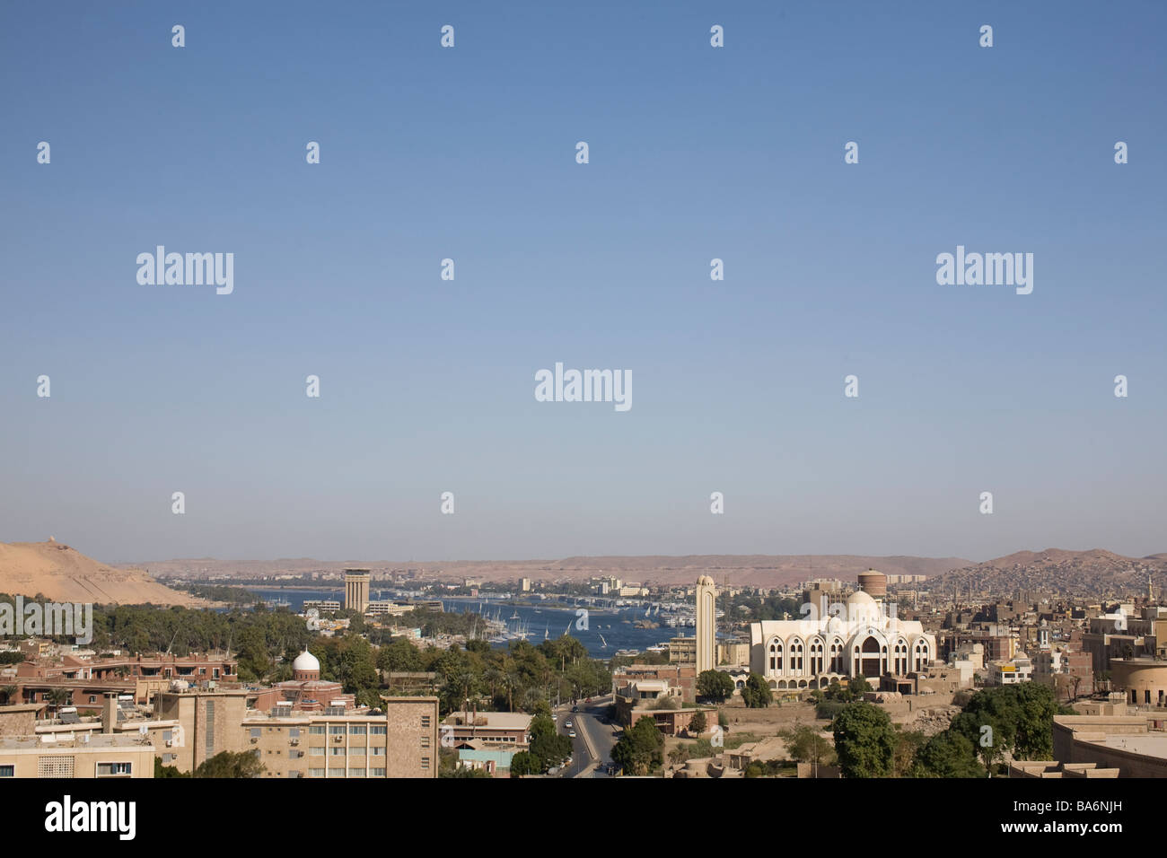 Egypt view nile city hi-res stock photography and images - Alamy