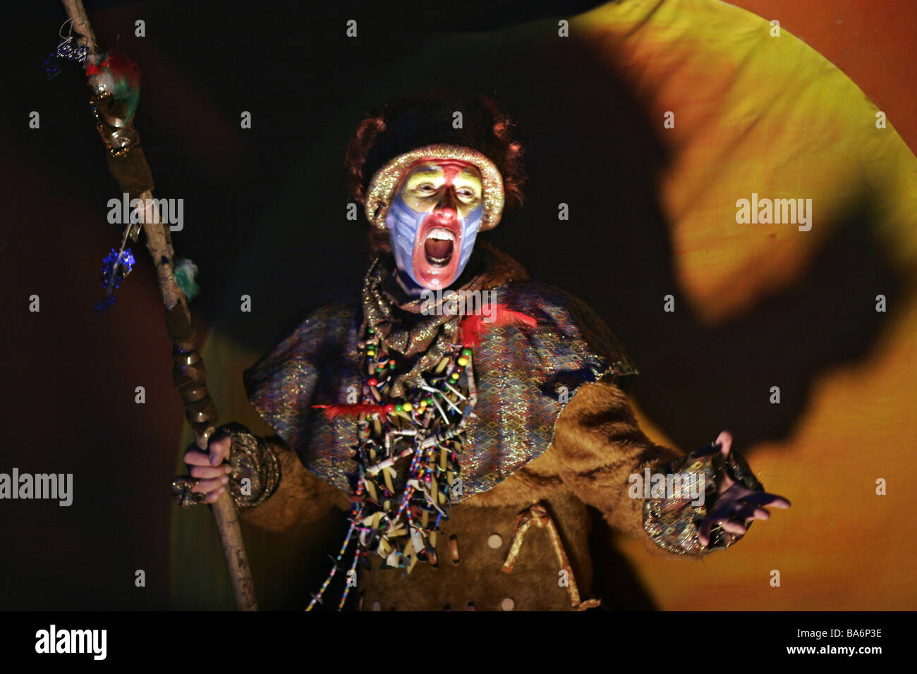 Man disguise facial expression made up no models theater actors theater ...