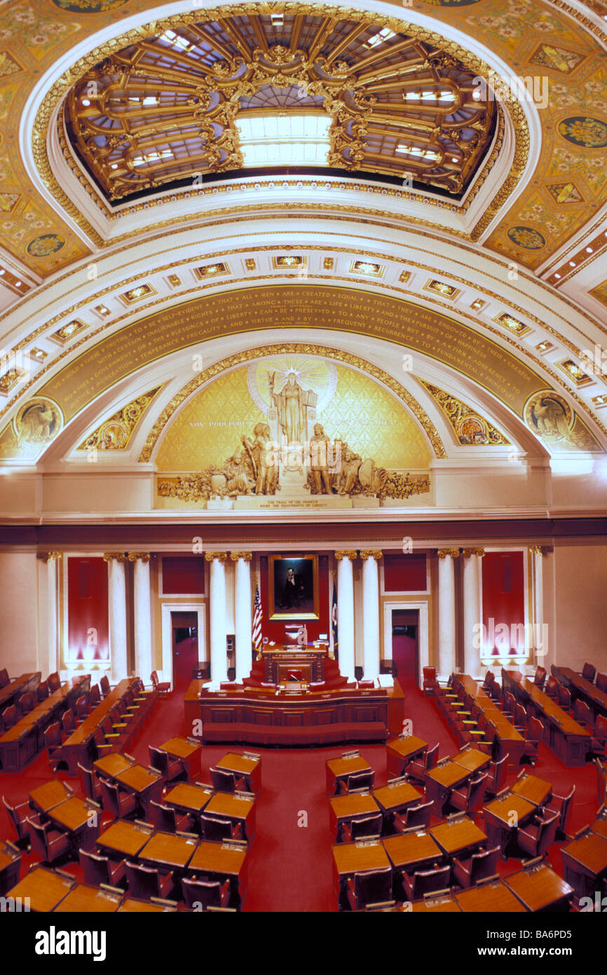 Inside Minnesota State Capital Building Stock Photo - Alamy