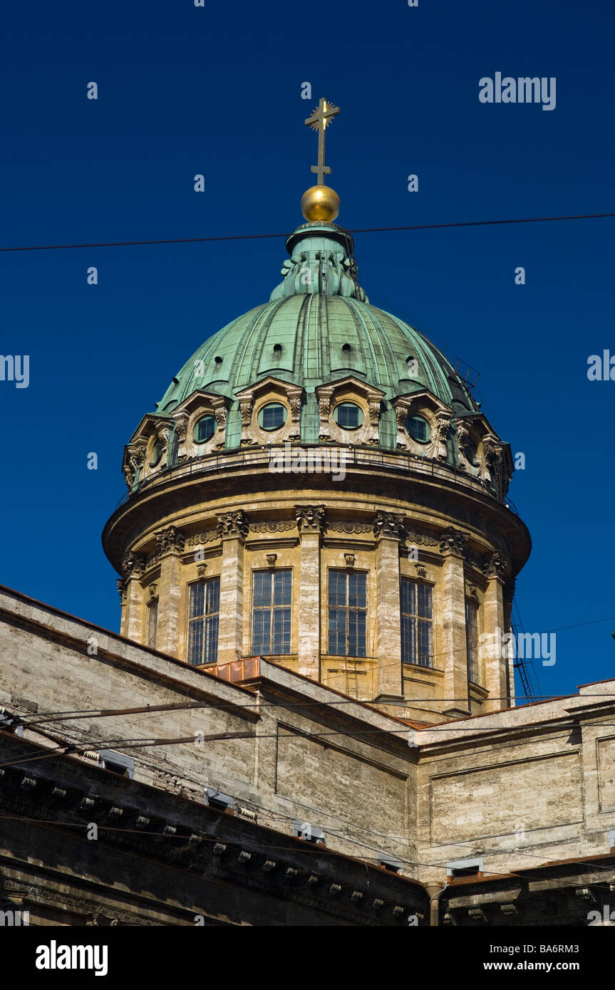 Kazan or Kazanskiy Cathedral Saint Petersburg, Russia Stock Photo - Alamy