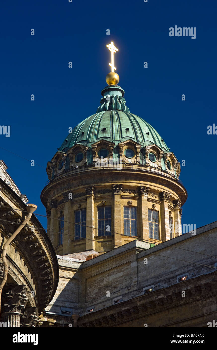 Kazan or Kazanskiy Cathedral Saint Petersburg, Russia Stock Photo - Alamy