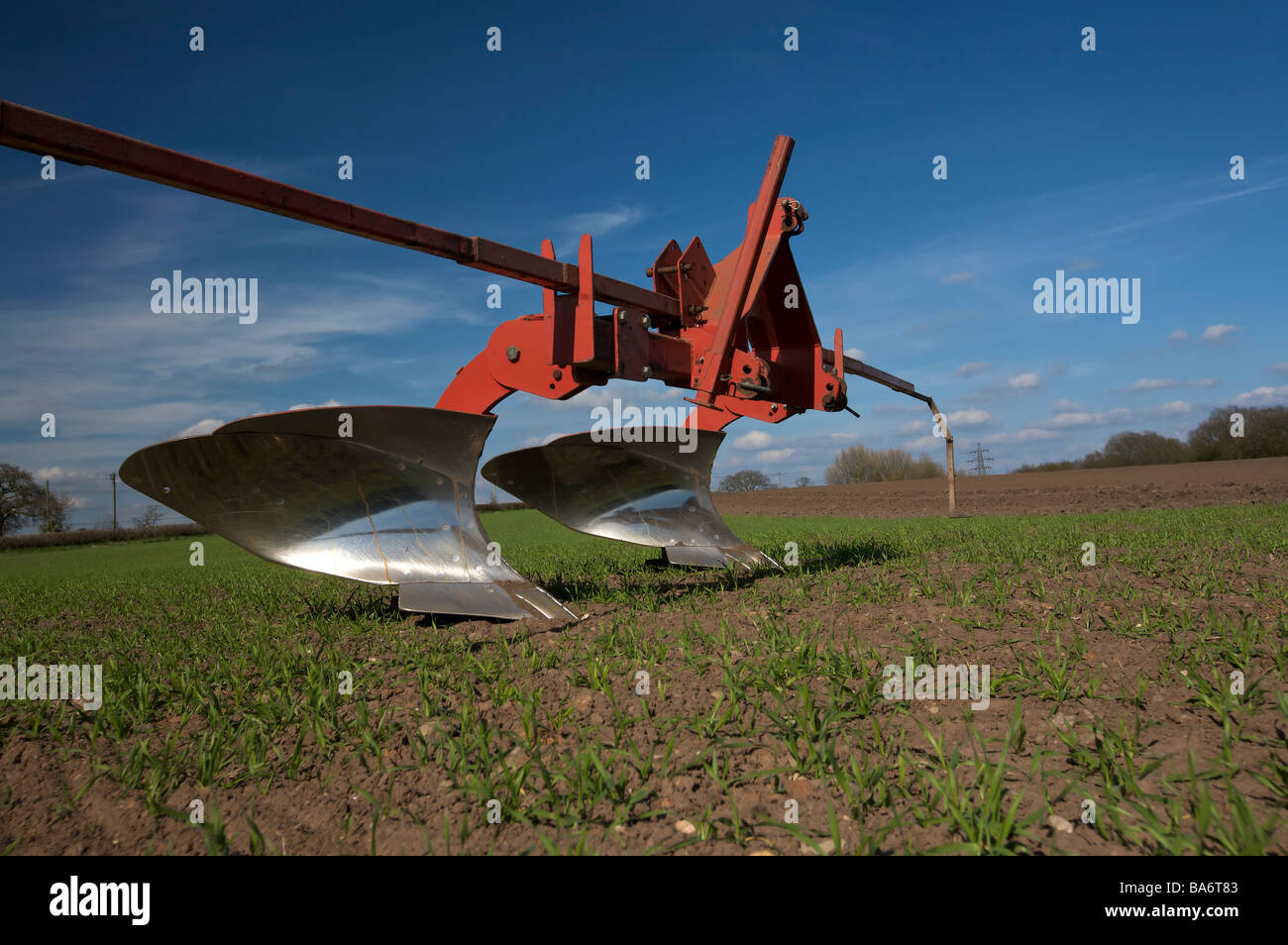 Plough crops uk hi-res stock photography and images - Alamy