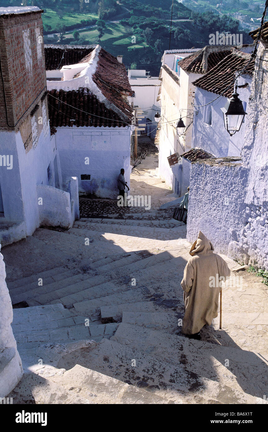 Morocco, Rif region, Chefchaouen Stock Photo - Alamy