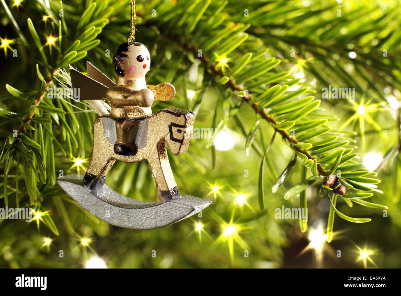 Christmas tree christian tree attractive decoration hi-res stock ...