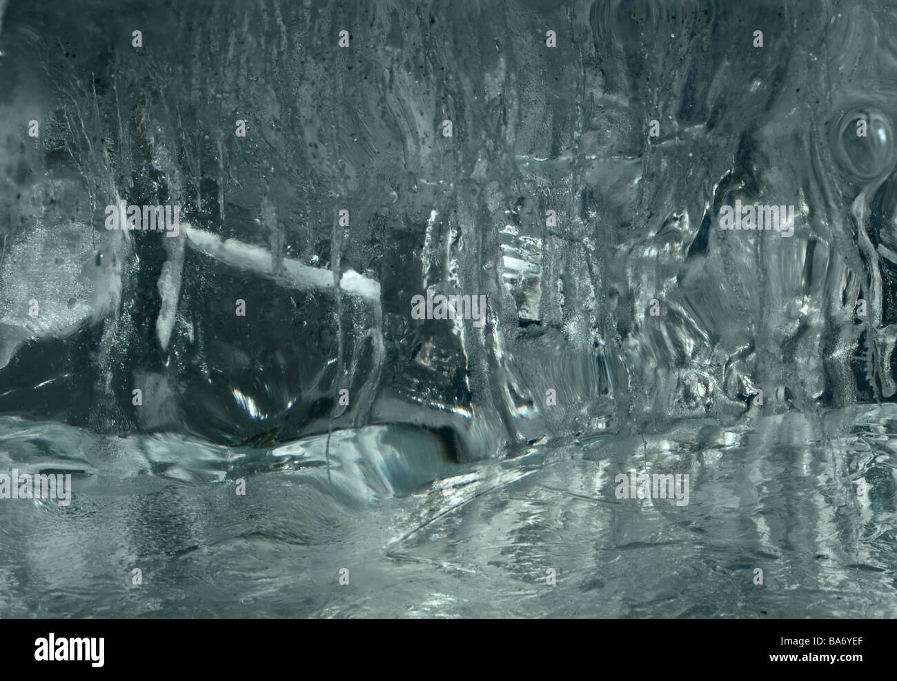 Macro ice crystal pattern hi-res stock photography and images - Alamy