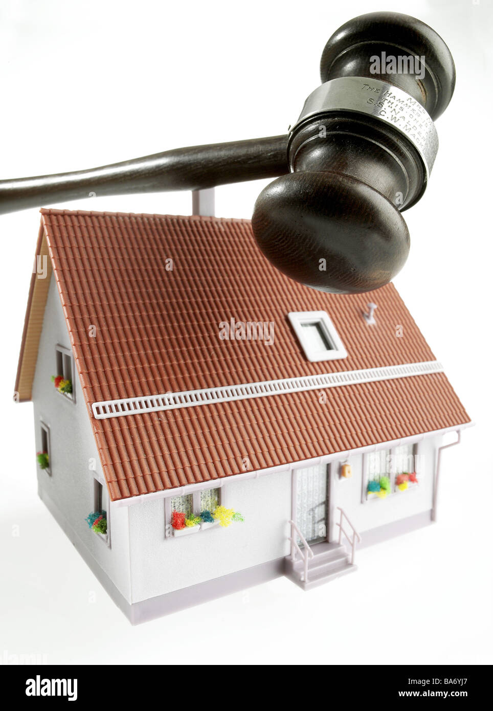 Auction one-family house symbol compulsory-auction series auction house ...