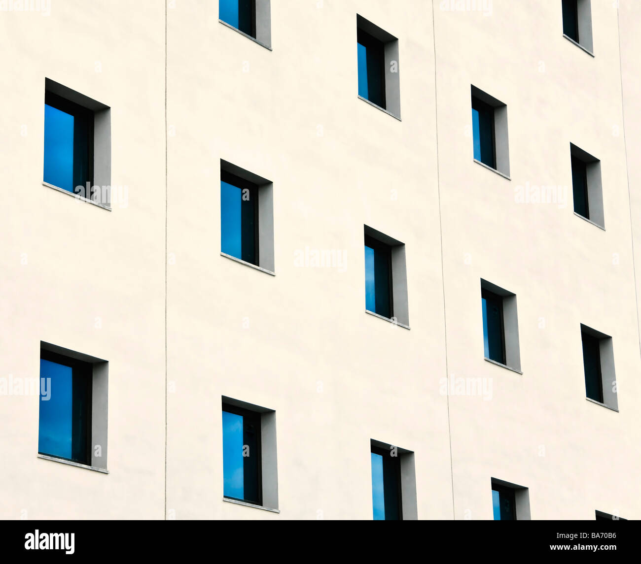 Windows in an office building Stock Photo - Alamy