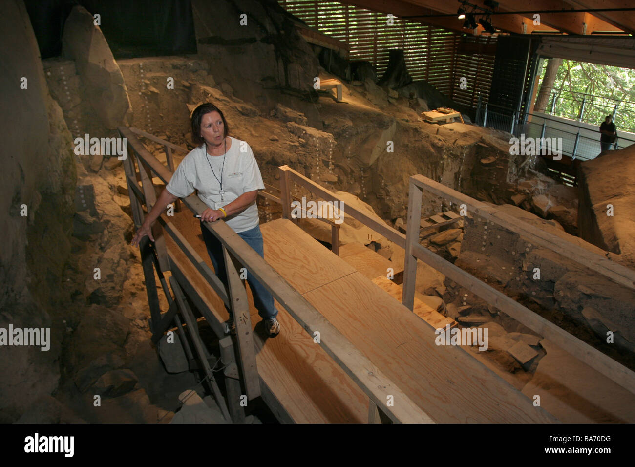 Meadowcroft Rock Shelter Pennsylvania Stock Photo - Alamy