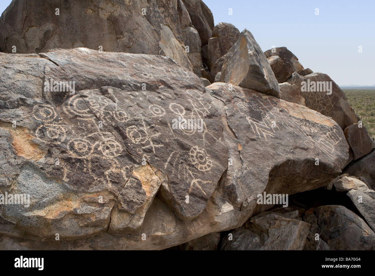 Indian rock art hi-res stock photography and images - Alamy