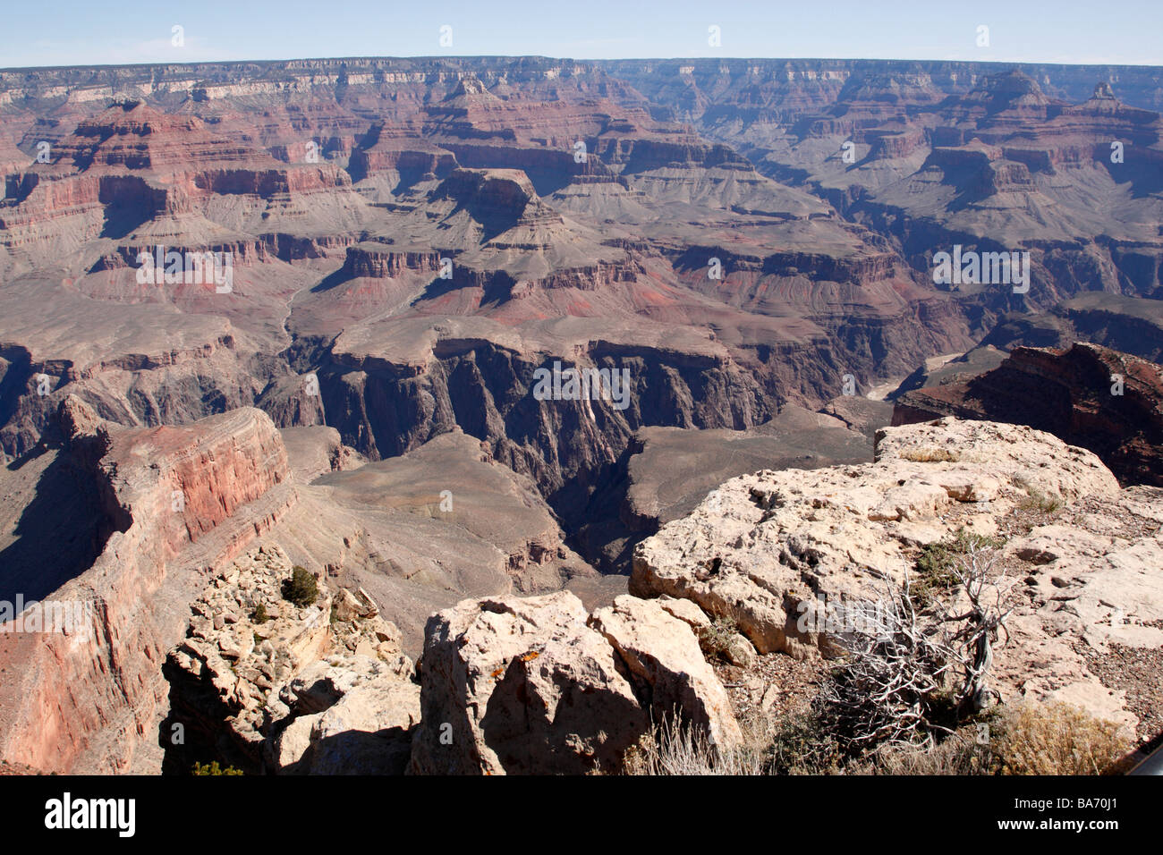 view over the canyon from hopi point grand canyon national park arizona ...