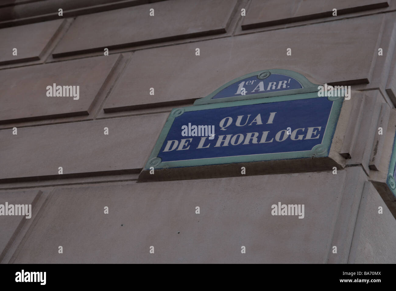 Quai de lhorloge paris hi-res stock photography and images - Alamy