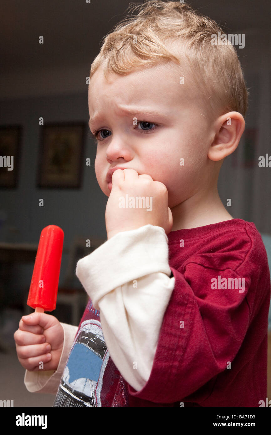 Boy popsicle hi-res stock photography and images - Alamy