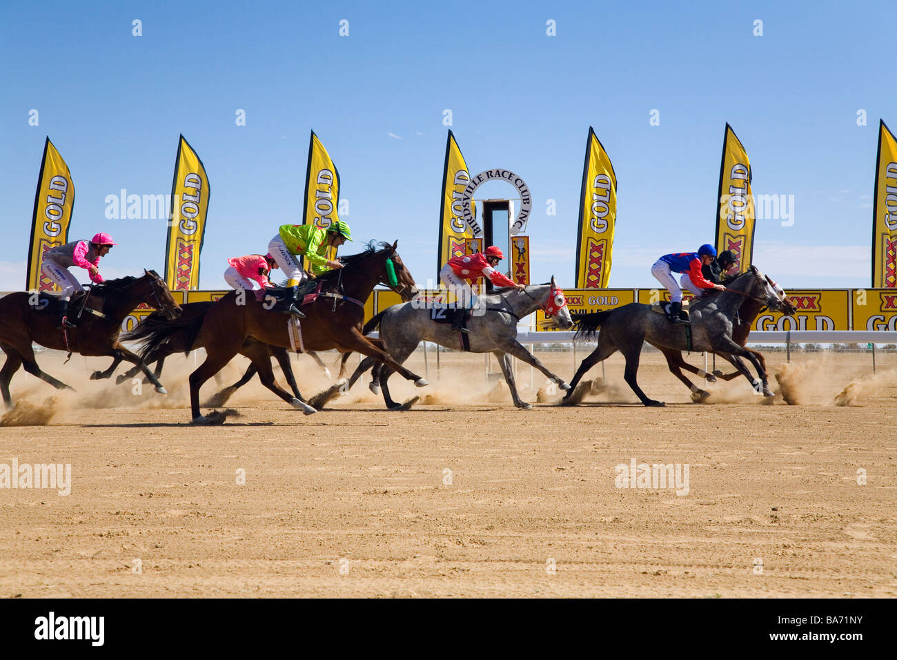 Birdsville Races. Birdsville, Queensland, AUSTRALIA Stock Photo - Alamy