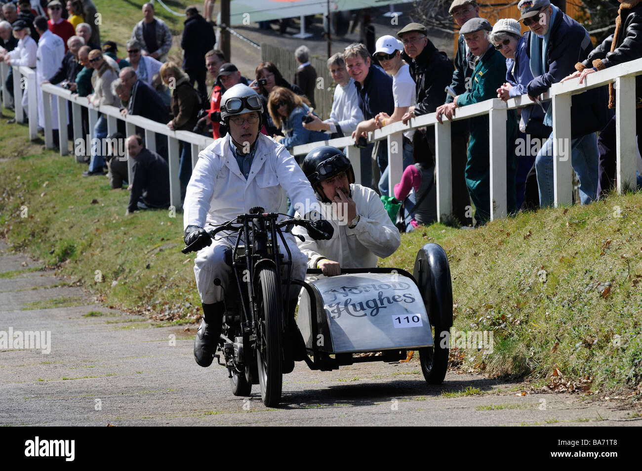 Vintage motorcycle sidecar racing hi-res stock photography and images ...