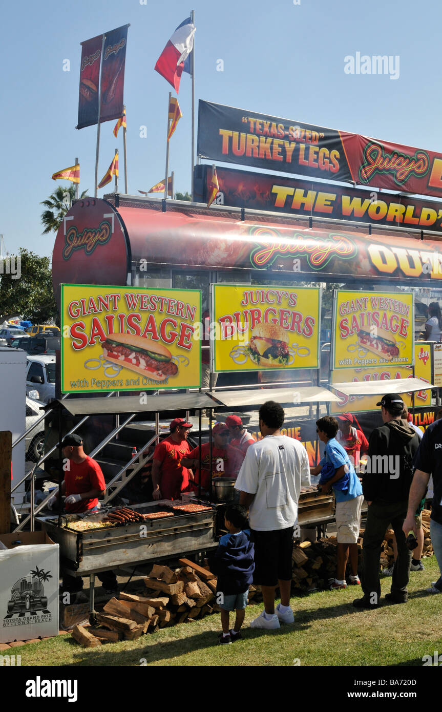 Spectacular and colorful food stand Stock Photo - Alamy
