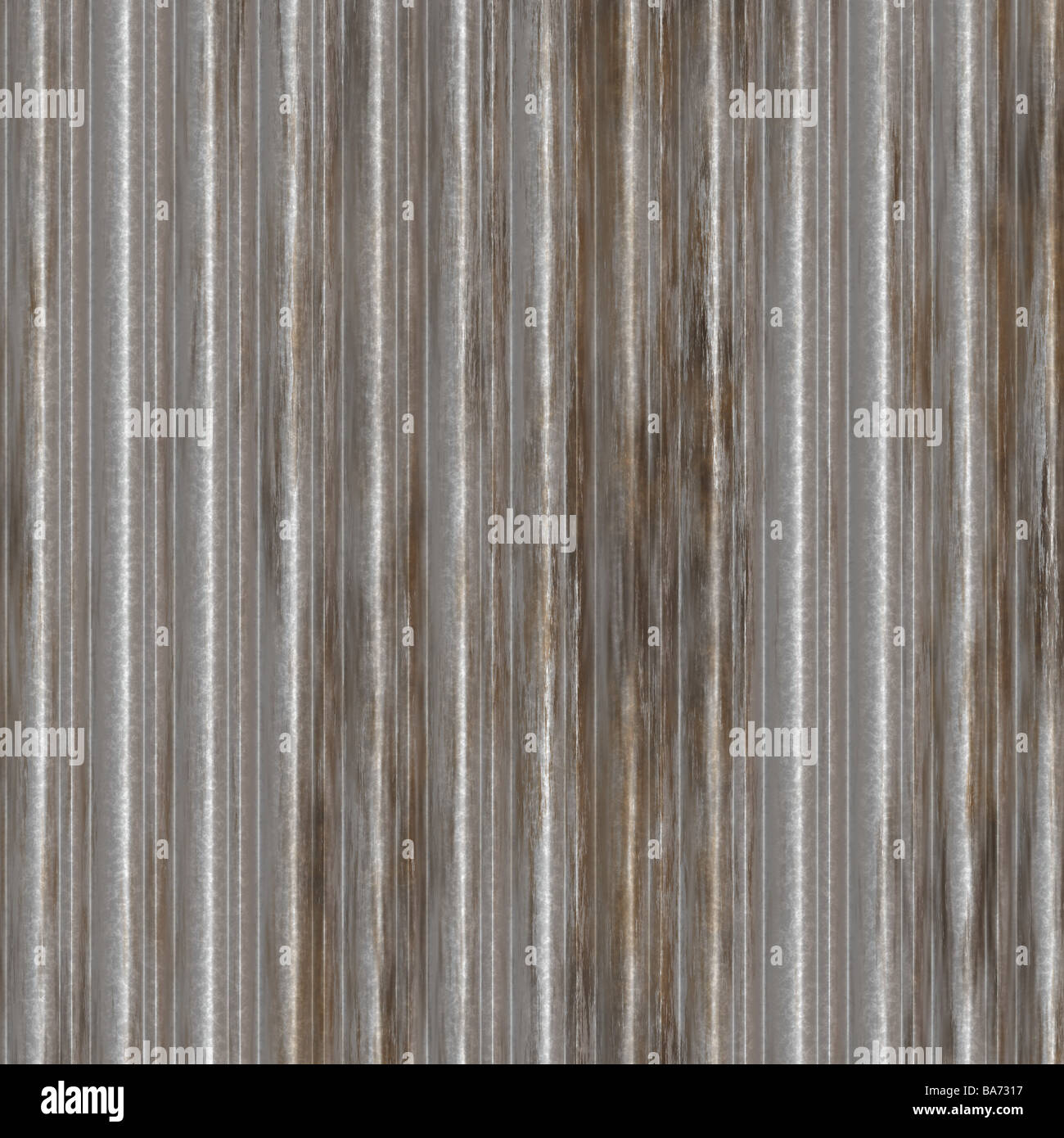 Corrugated metal surface with corrosion seamless texture Stock Photo ...
