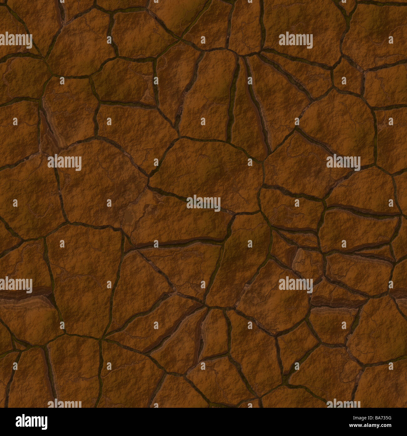 Cracked parched earth ground surface texture illustration Stock Photo ...