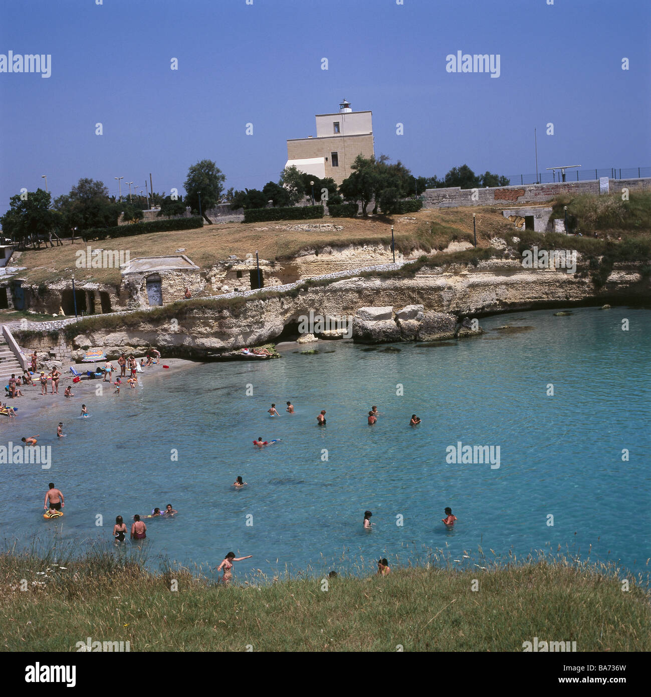 Italy Apulien models beach swimmers no Torre S. Andra place-opinion ...