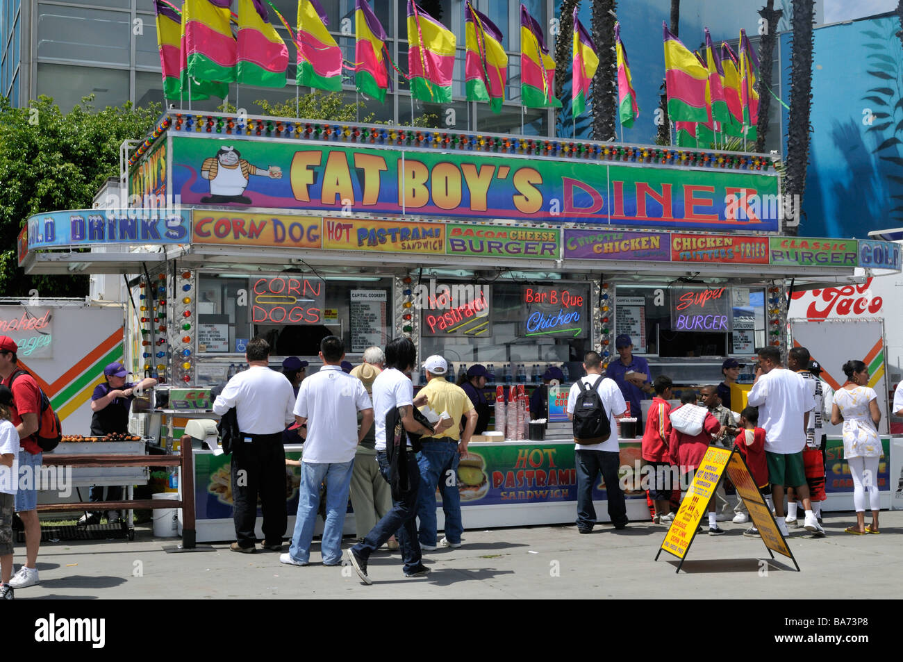 Fast Food Stand High Resolution Stock Photography and Images - Alamy