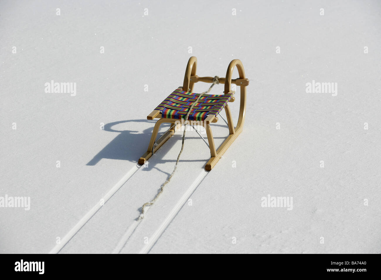 Sleighs snow hi-res stock photography and images - Alamy