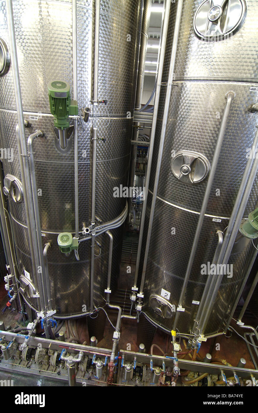 Industry printing ink factory color tanks hi-res stock photography and ...