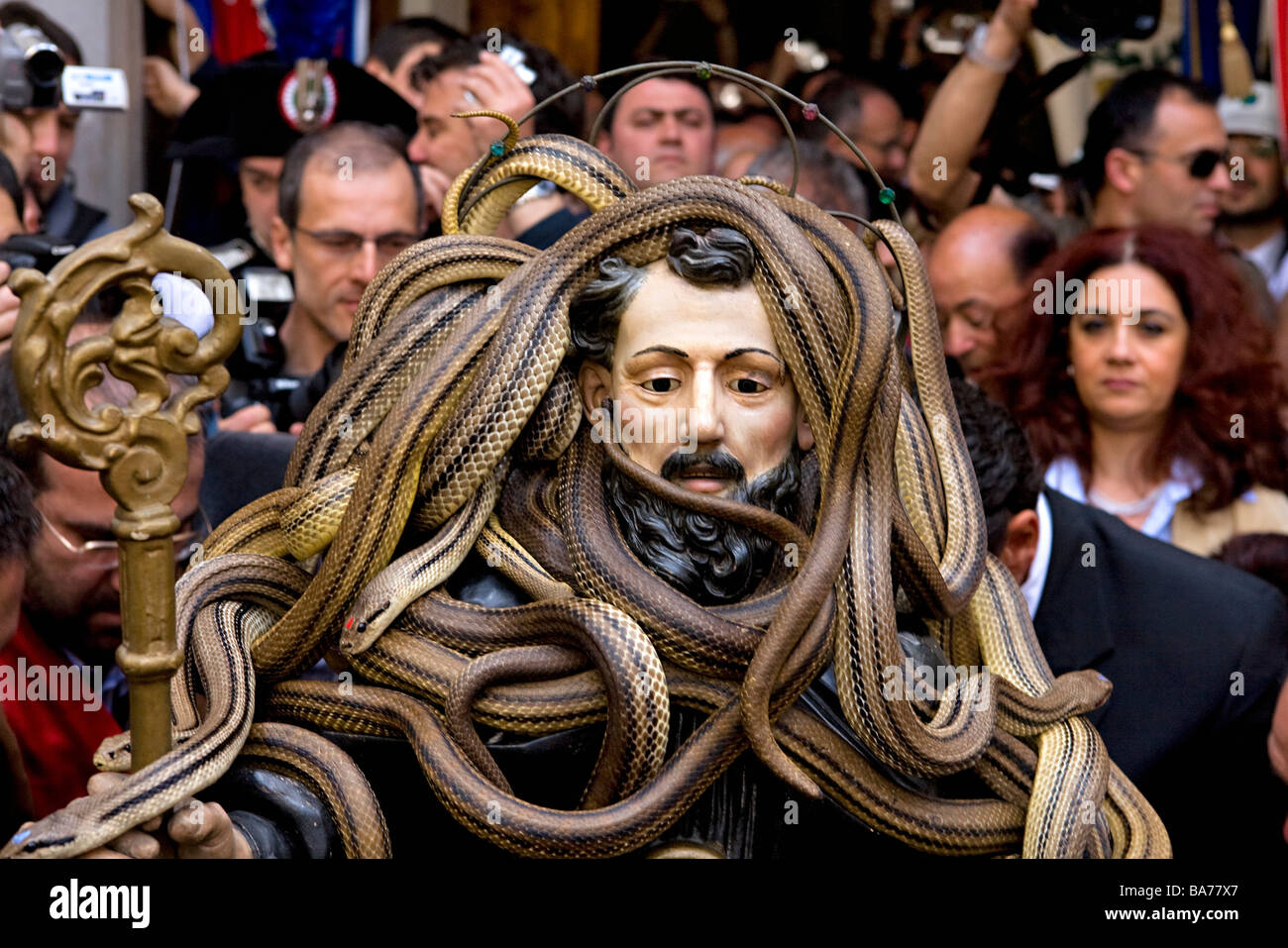 Snake festival italy hi-res stock photography and images - Alamy