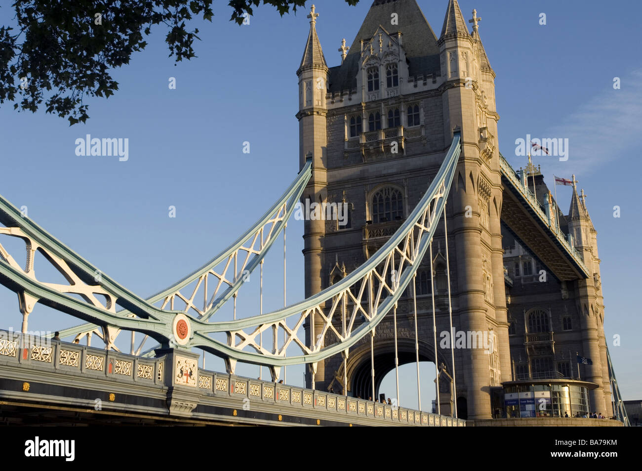 Great Britain England London tower bridge detail series broached Europe ...