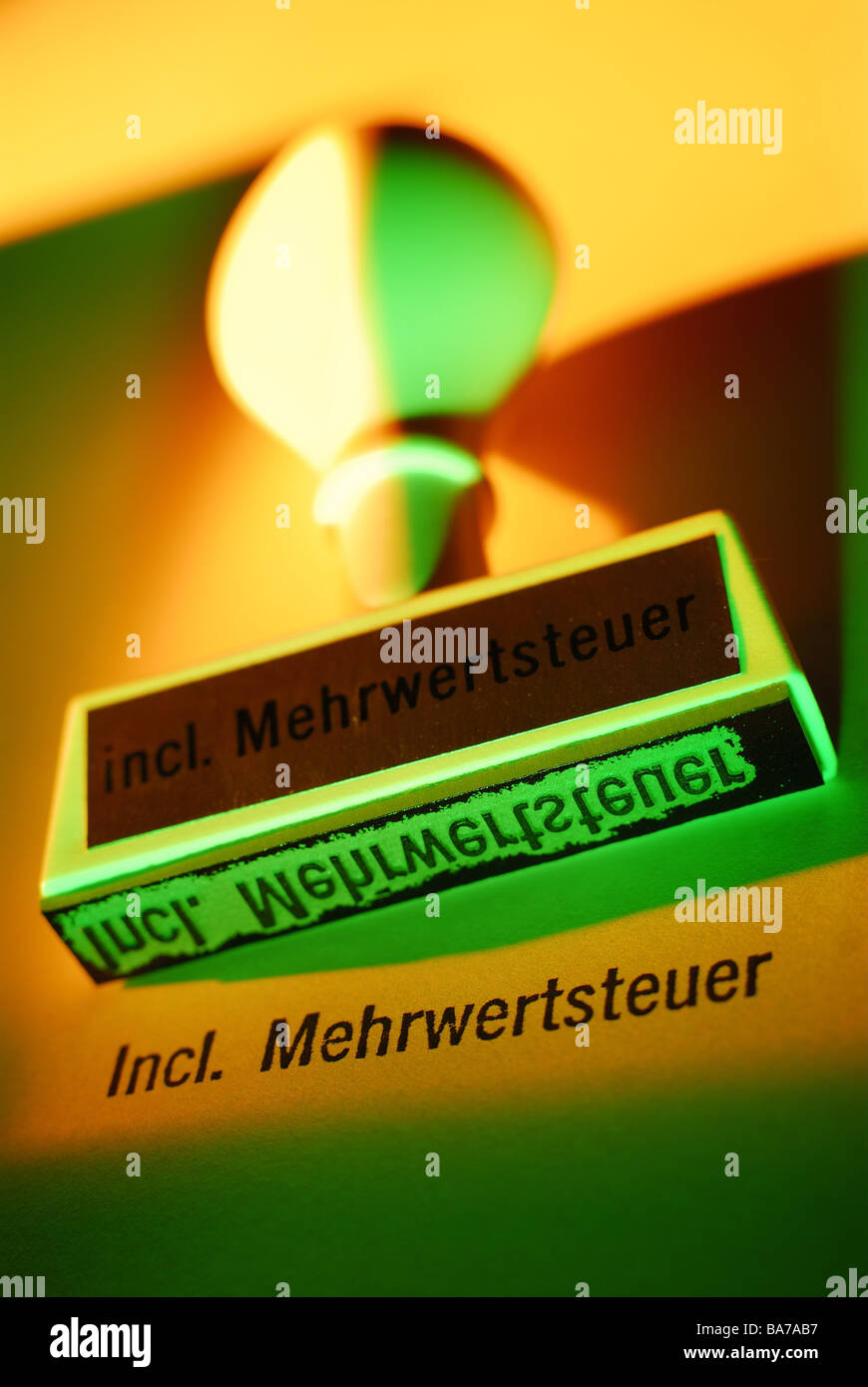 Incl value added tax hi-res stock photography and images - Alamy