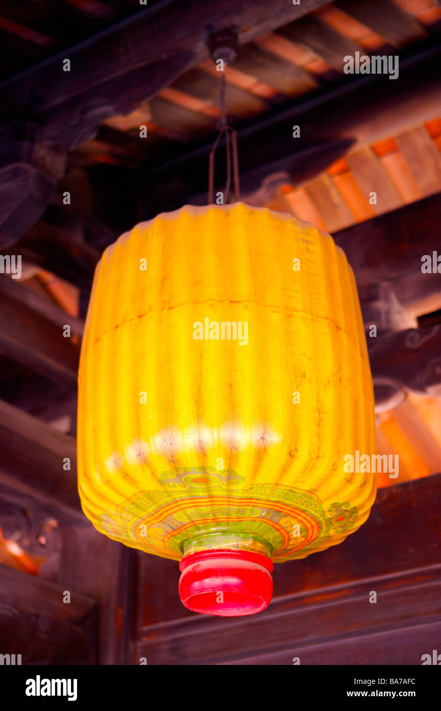 Chinese lantern hanging from ceiling Stock Photo - Alamy