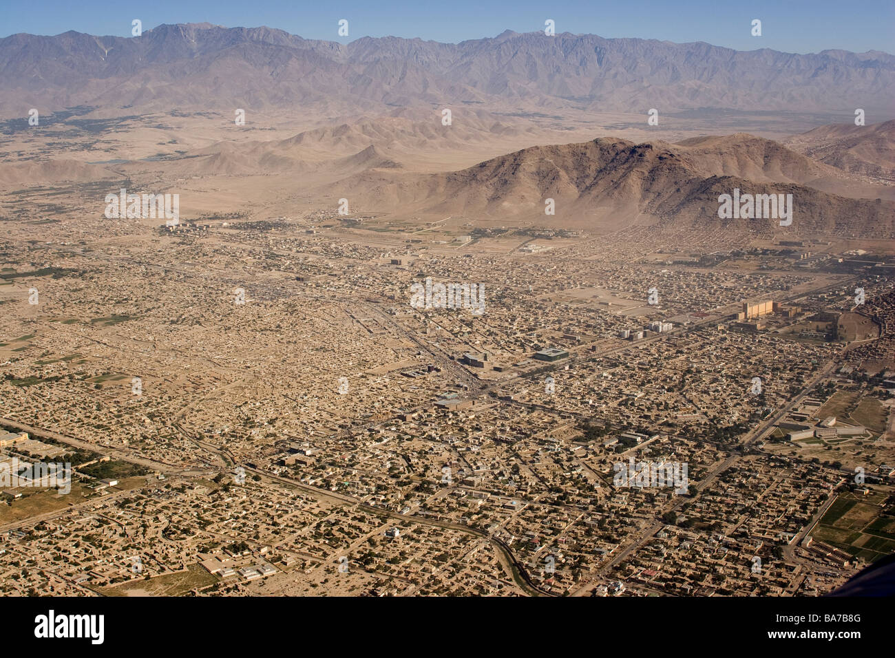 An aerial view of Kabul Afghanistan Stock Photo - Alamy