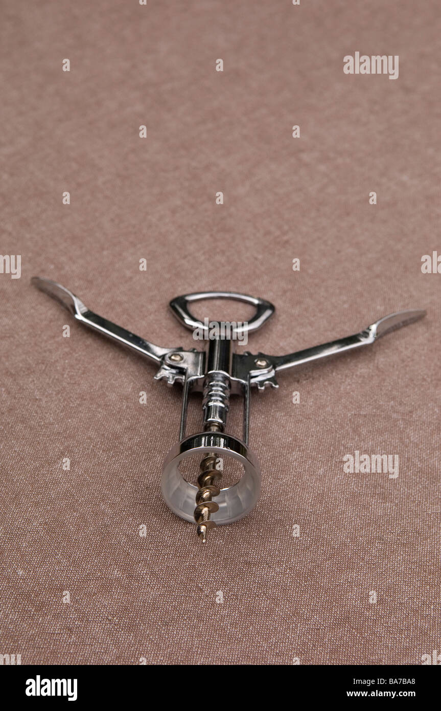 Metal cork screw hi-res stock photography and images - Alamy