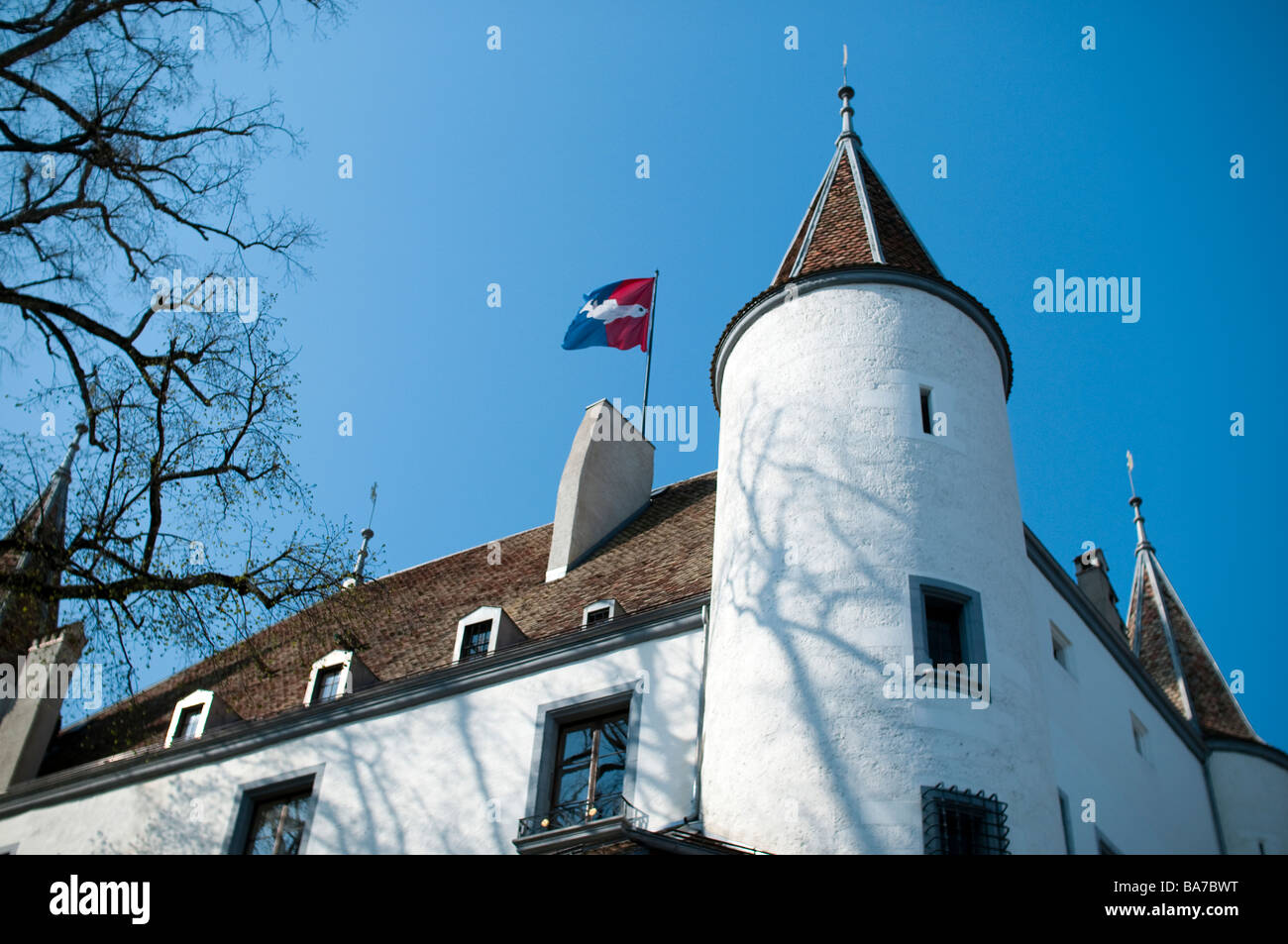 Chateau de nyon castle hi-res stock photography and images - Alamy