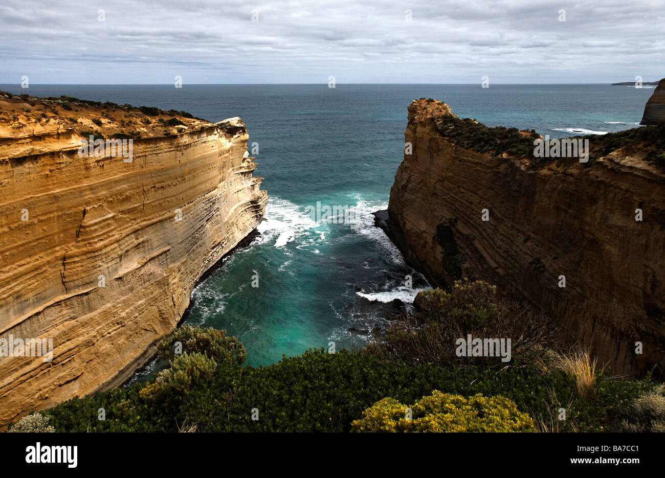 Coastal Cliffs Great Ocean Road Victoria Australia Stock Photo - Alamy