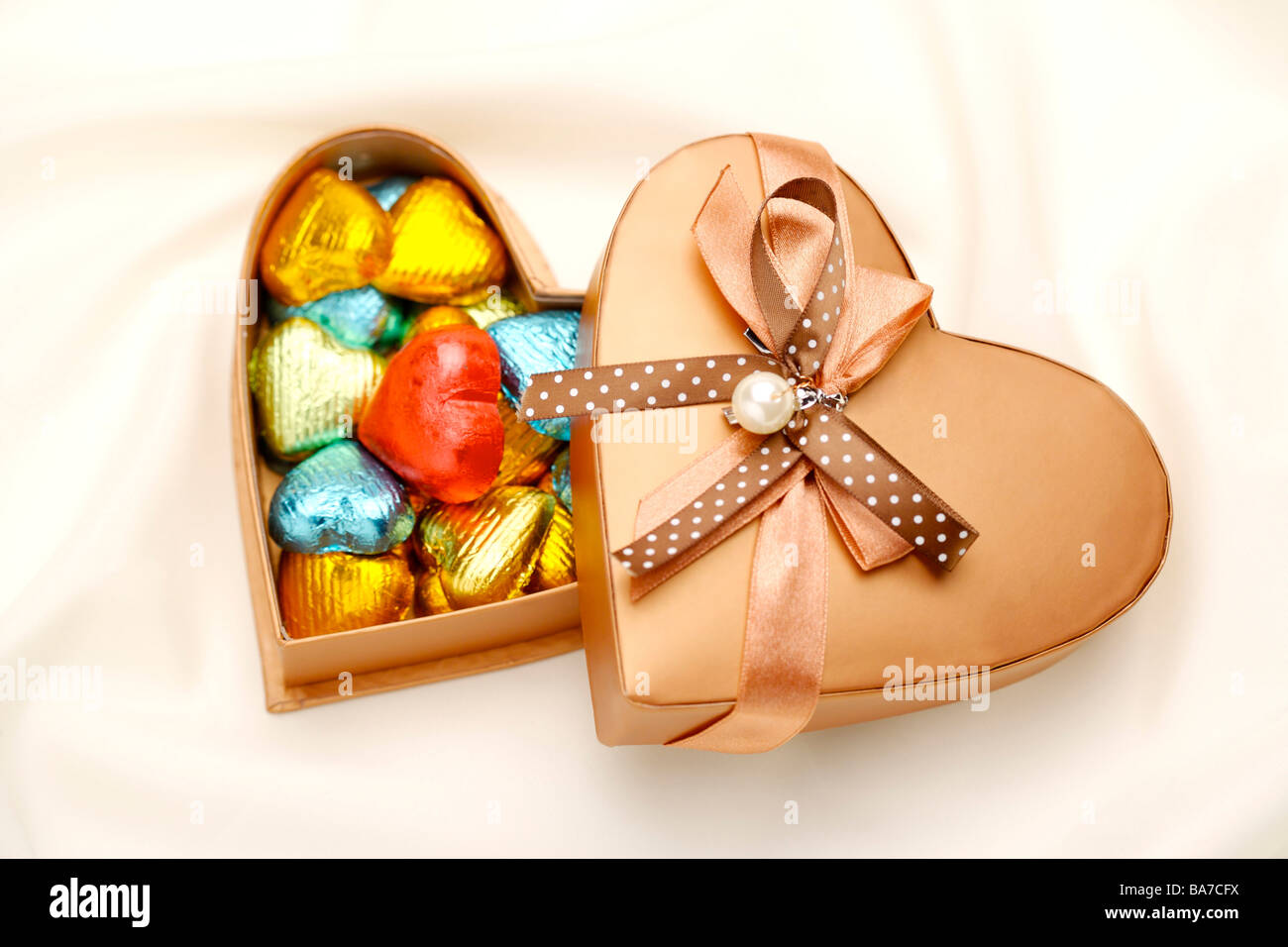 A box of candies Stock Photo - Alamy