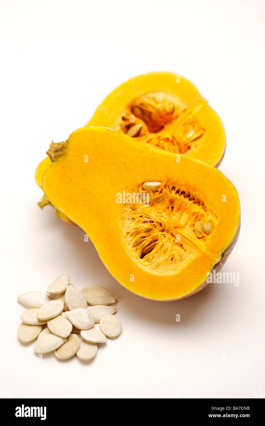 Pumpkin and seeds Stock Photo - Alamy