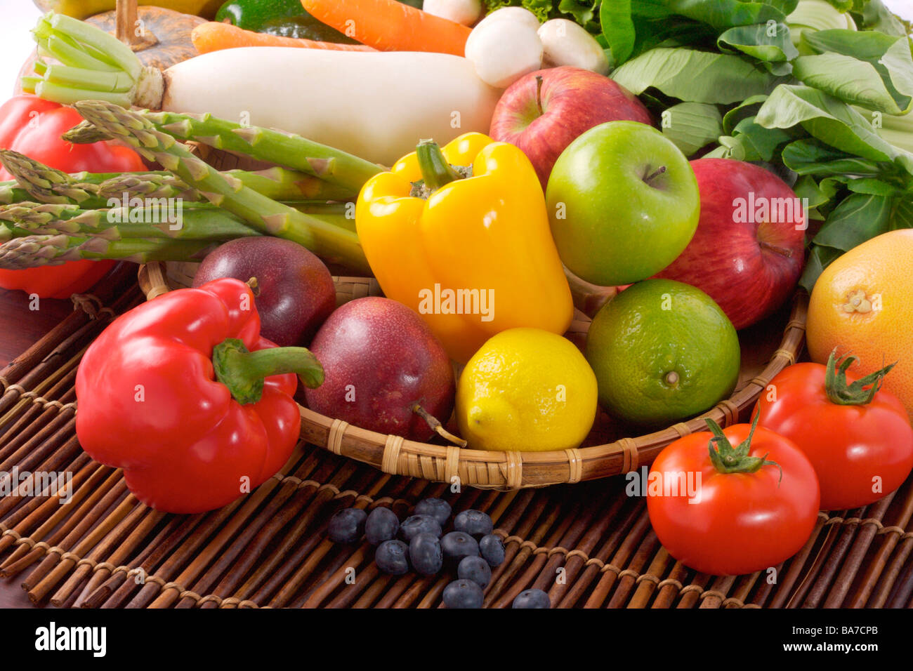 Heap of vegetable Stock Photo - Alamy